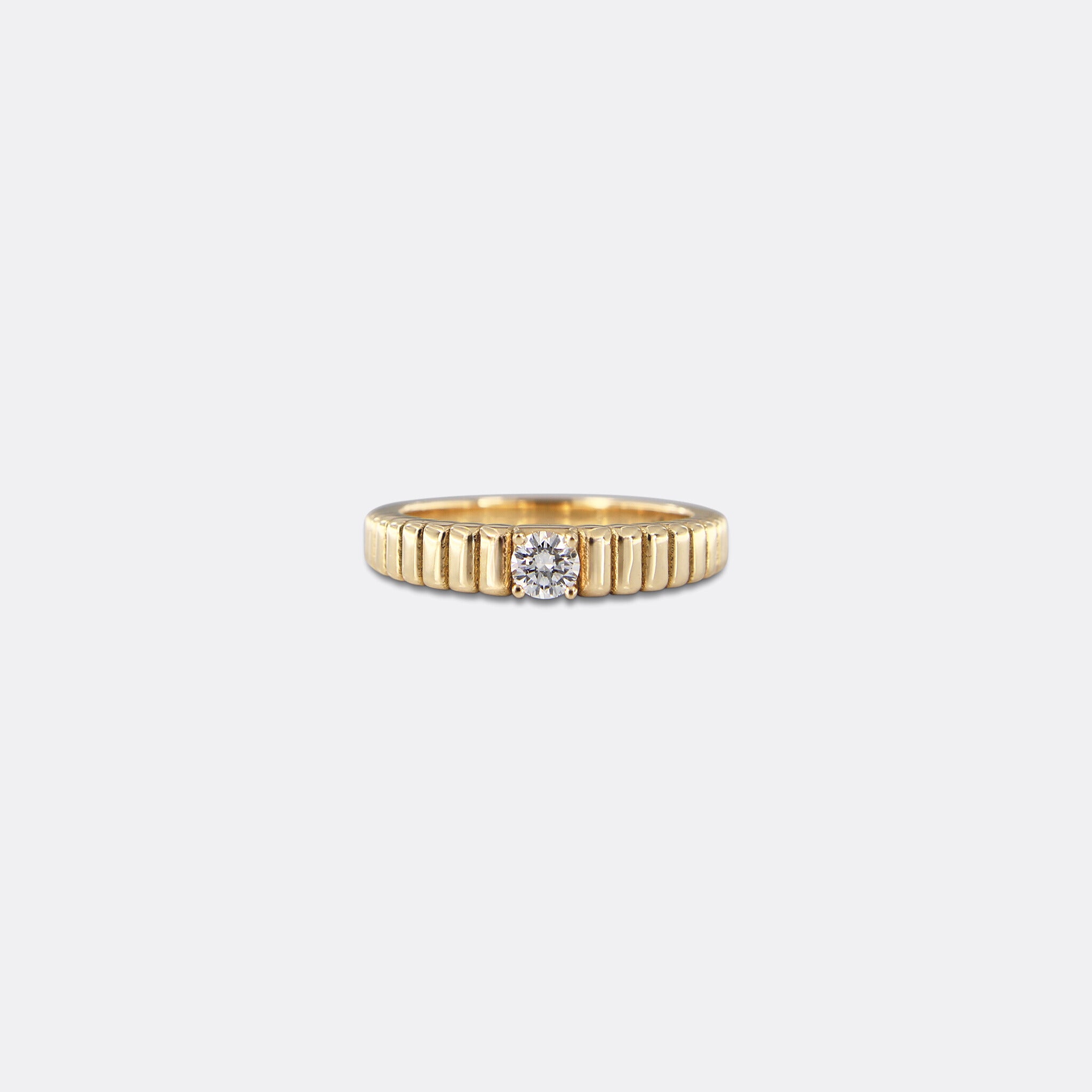 FLUTED ring mini – Ann Perica
